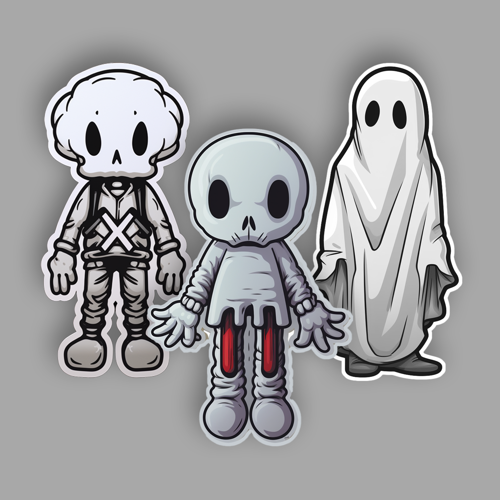 Ghost Sticker Pack (v2) – Ghost Pins